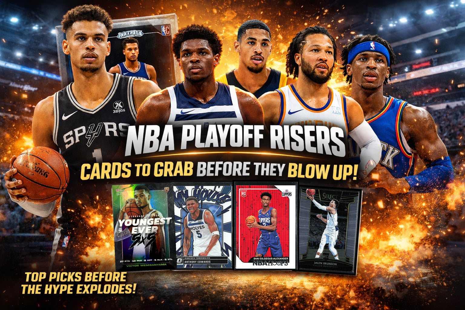 NBA Playoff Risers: Cards to Grab Before They Blow Up – Dollar Box
