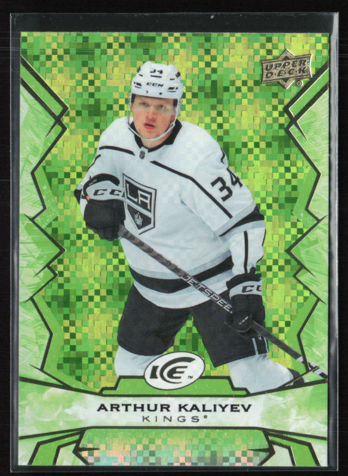 2022 Upper Deck Ice 16 Arthur Kaliyev – Dollar Box