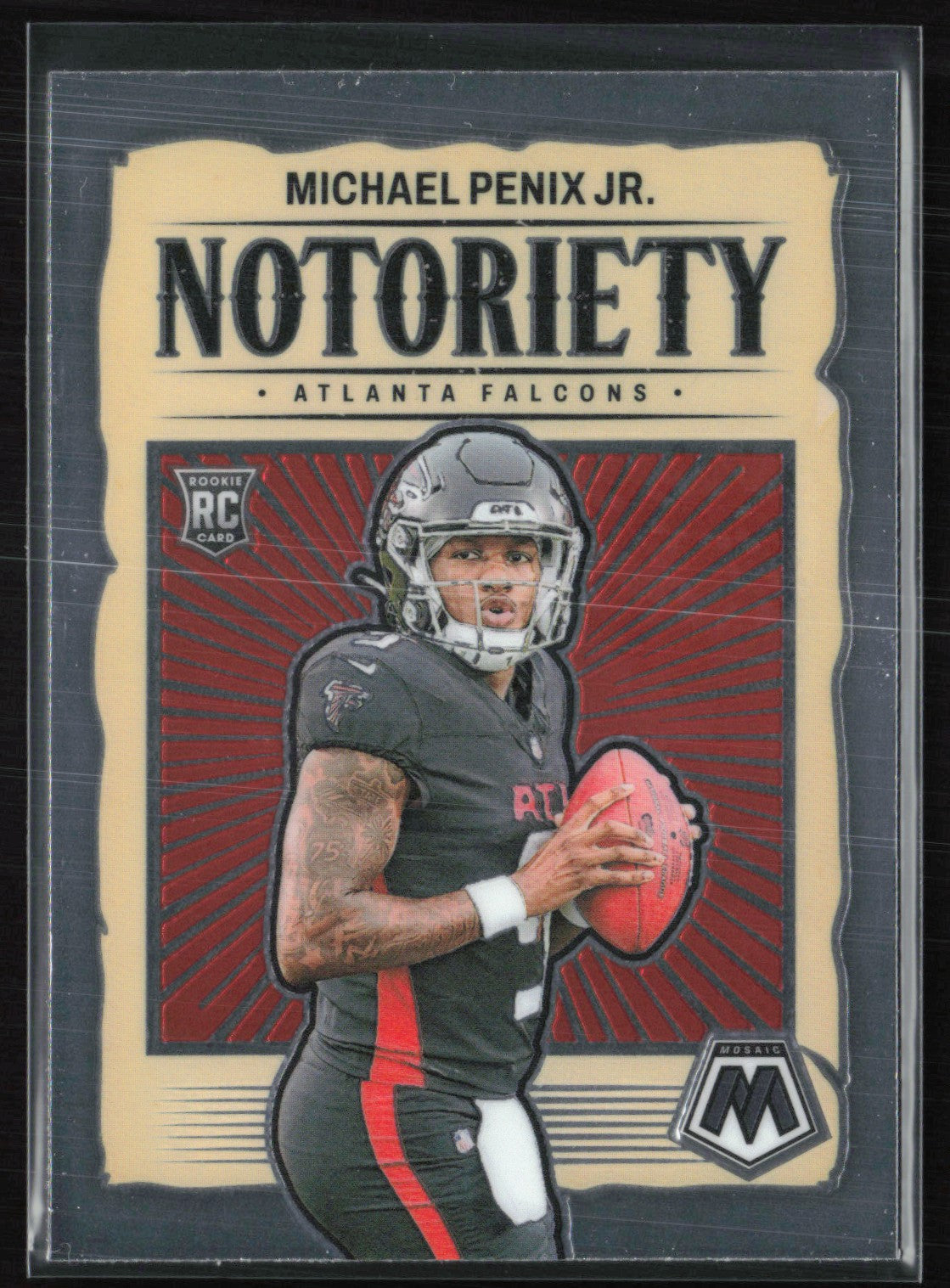 2024 Panini Mosaic Notoriety 20 Michael Penix Jr. RC – Dollar Box