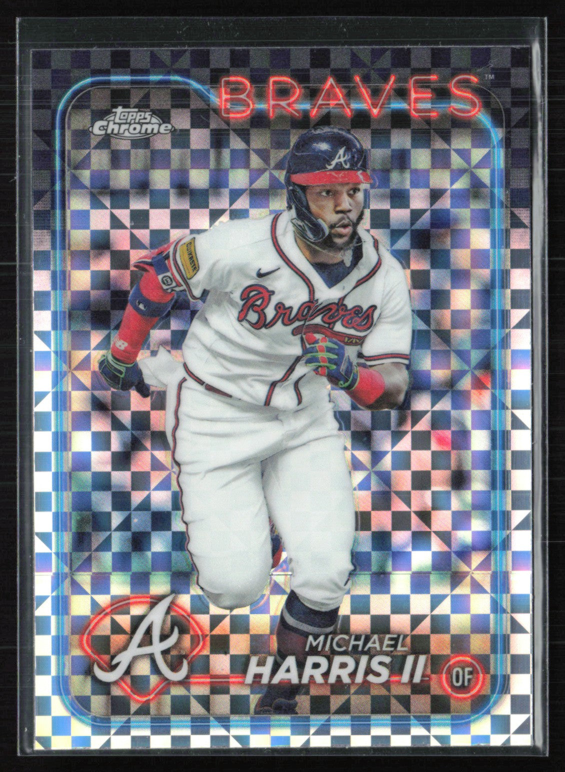 2024 Topps Chrome 52 Michael Harris II X-Fractor – Dollar Box