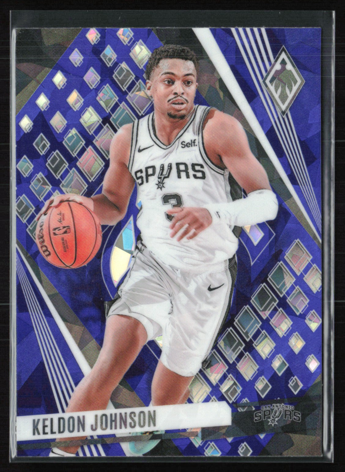 2023 Panini Phoenix Blue Ice 194 Keldon Johnson BLue Ice – Dollar Box
