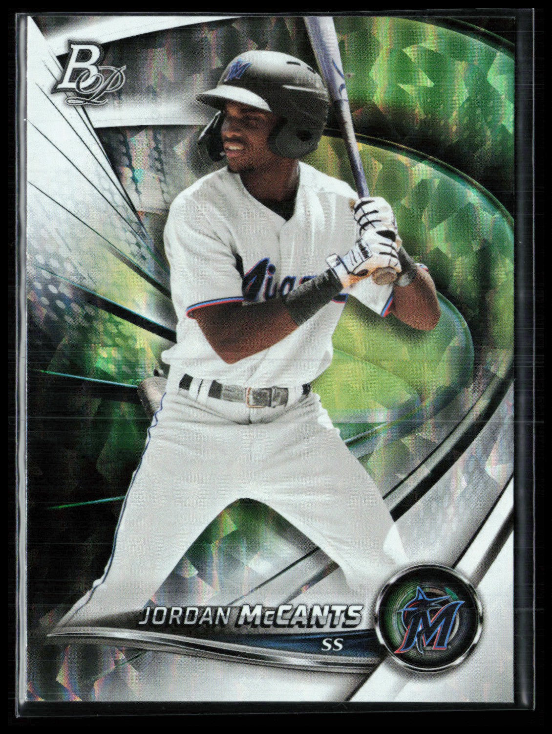 2022 Bowman Platinum Top Prospects TOP-37 Jordan McCants Silver Foil ...