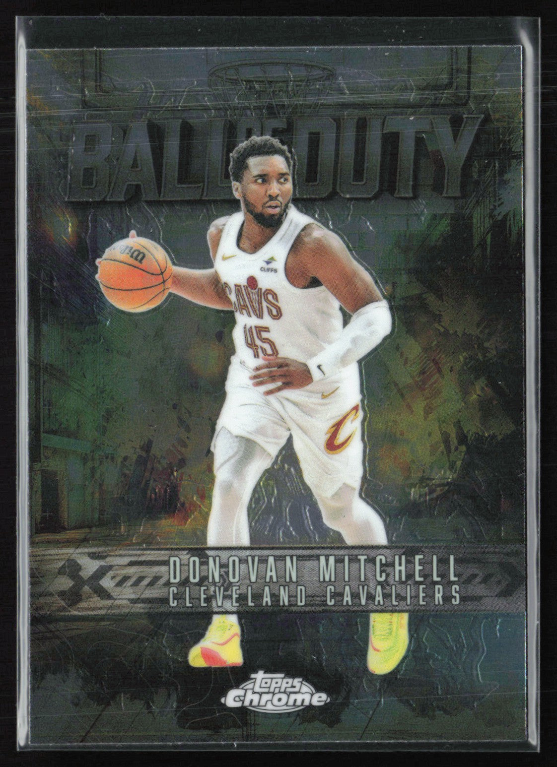 2025 Topps Chrome Ball of Duty BD-7 Donovan Mitchell Ball of Duty ...