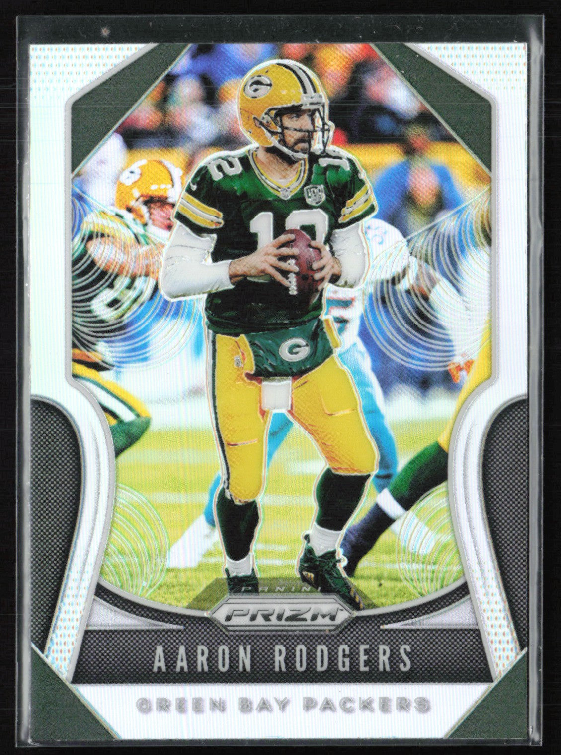 2019 Panini Prizm Green 119 Aaron Rodgers Silver Prizm – Dollar Box