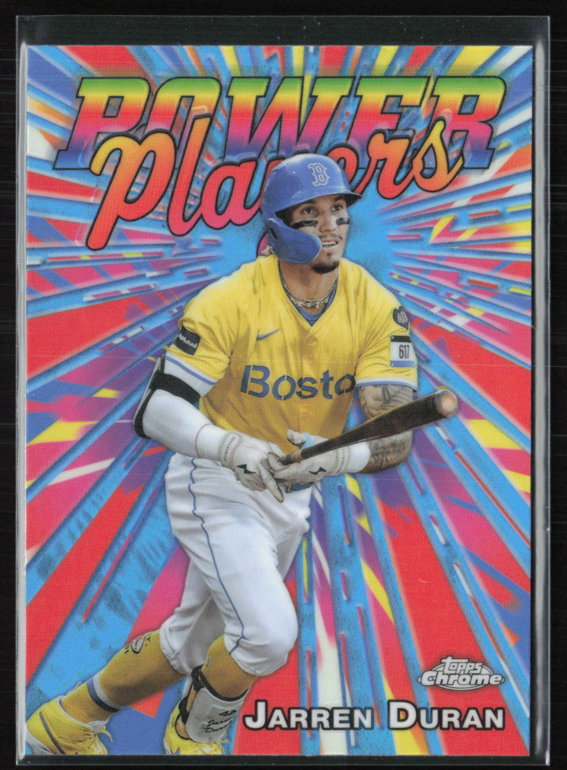2025 Topps Chrome Power Players PP-2 Jarren Duran – Dollar Box